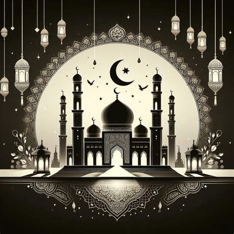 Premium Photo Abstract Religious Eid Background Vector Illustration