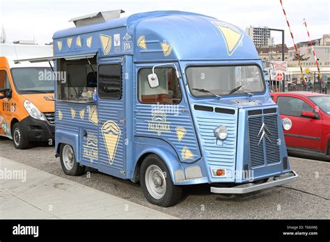 Belgrade Serbia February 28 2016 Vintage Citroen Type H Converted