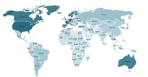 Median Income By Country 2023 Rdataisbeautiful