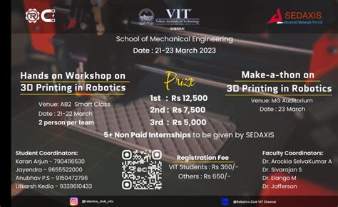 Arockia Selvakumar Arockia Doss On Linkedin 3dprinting Robotics