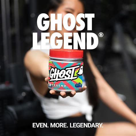 Ghost Legend Pre Workout Blue Raspberry 30 Servings Nutrabay™