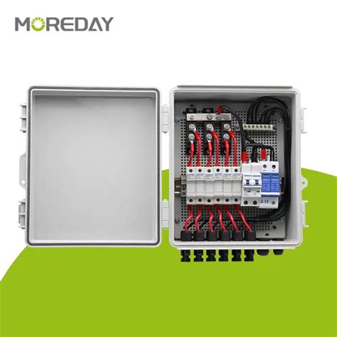 moreday factory series ip65 6 in 1 out 2 pole 1000v dc 15a mcb solar pv