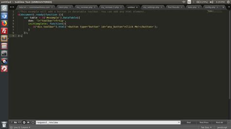 Jquery Datatable Helptipsweb