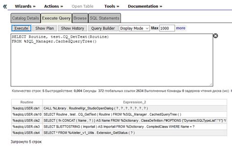 Get A List Of Cached Queries And Their Texts InterSystems Developer