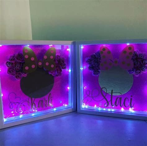Minnie Mouse Shadow Box Shadow Box Minnie Decor