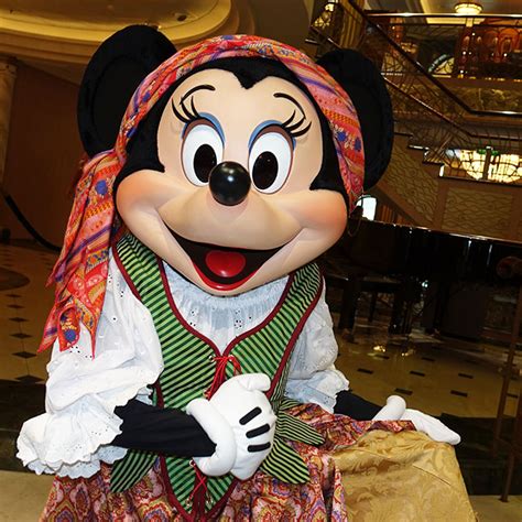 Minnie Mouse As Pirate Onboard Disney Fantasy