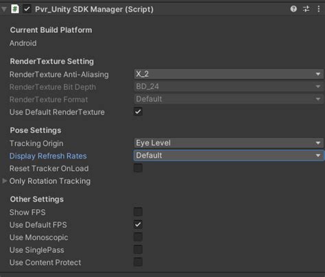 5 hardware product development guide — picovr unity sdk 0 1 documentation