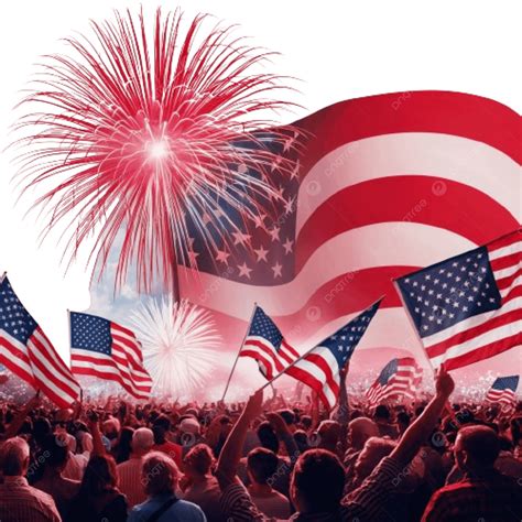 Fourth Of July Fireworks Clipart