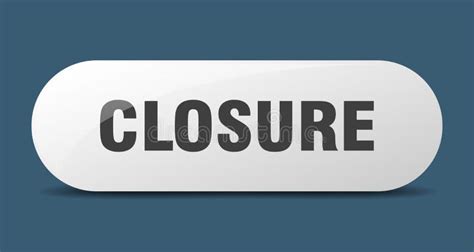 closure button closure sign key push button stock vector