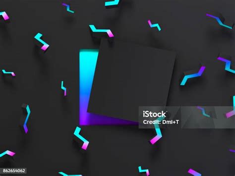 초록 3d 기하학적 배경 음영 현대 블랙 카드 배너 표지 포스터 디자인 노을 3차원 형태에 대한 스톡 사진 및 기타 이미지 3차원 형태 개념 건축 Istock