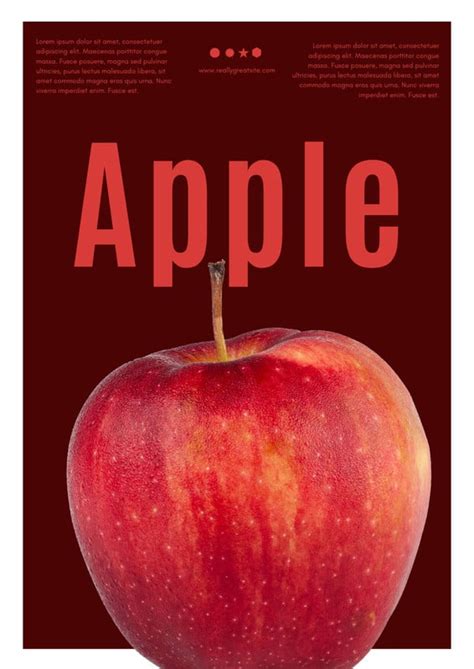 Free And Customizable Apple Templates