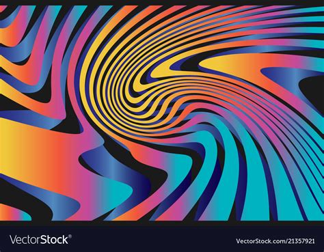 Geometric Abstract Colorful Pattern Background Vector Image