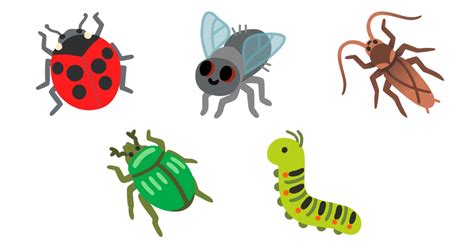 🐛 Bicho Emojis 🪲 🐞 🪳 🪰