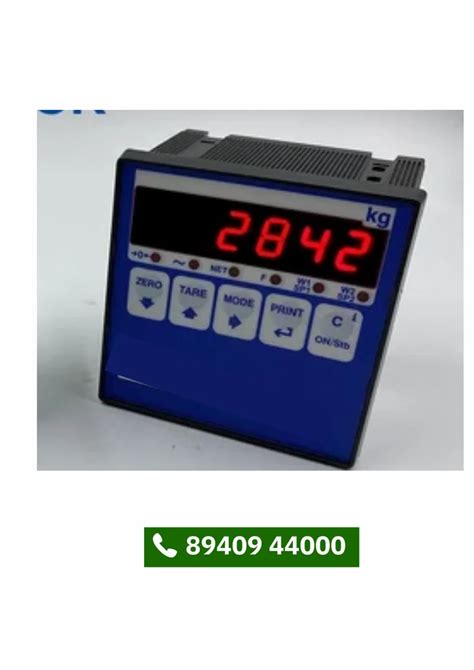 Digital Weighing Indicator Sf00001350 At ₹ 61880 Piece Weighing Indicator In Coimbatore Id