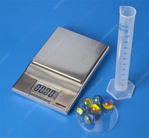 density measurement experiment stock image c011 9600 science