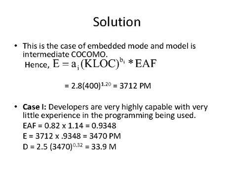 cocomo constructive cost model cocomo the costructive cost