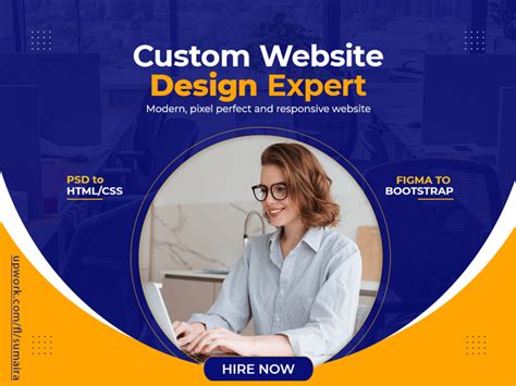 responsive html css website design or psd to bootstrap bootstrap4 upwork
