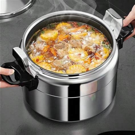 Household Explosion Proof High Pressure Cooker Suitable For Gas Stove Open Fire Mini Micro