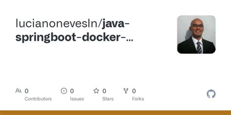Primeiro Projeto Usando Java Spring Boot Docker E Postgresql Que