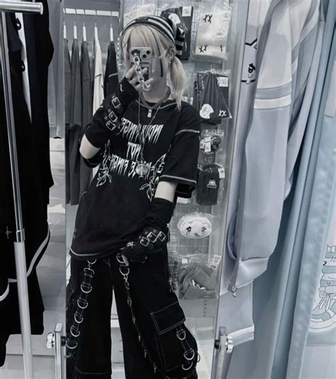 Breakcore Aesthetic Outfit Japanese Punk Clothing 2020 Style