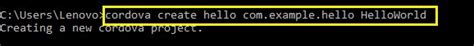 How To Setup And Create Cordova App Using Cli Tutorials Link