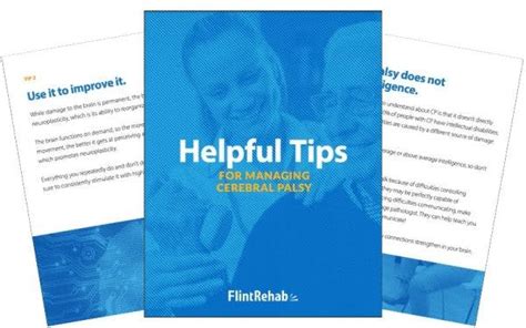 Cerebral Palsy Management Tips Ebook Flint Rehab