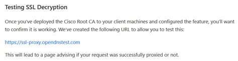 Intelligent Proxy And Ssl Decryption With Cisco Umbrella Cisco Community