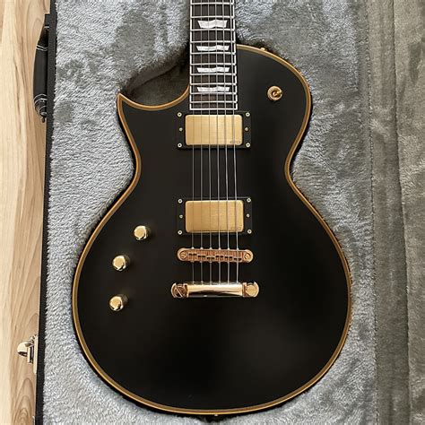 Esp E Ii Eclipse Vintage Black Lefthand Reverb