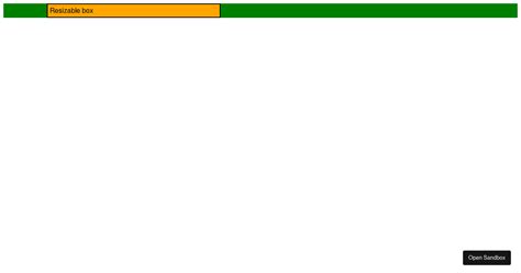 Resize Rootrender Codesandbox