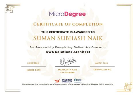 Awscertified Cloudcomputing Techskills Microdegree Suman Subhash Naik