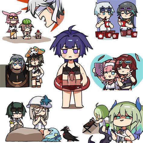 Fu Hua Raiden Mei Elysia Elysia Mobius And More Honkai And
