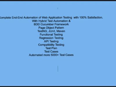 Automated Web Application Using Selenium With BDD Hybrid Test