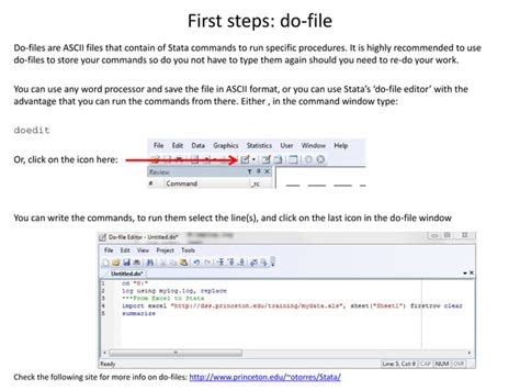 Stata Tutorial Pdf Operating Systems Computer Software And