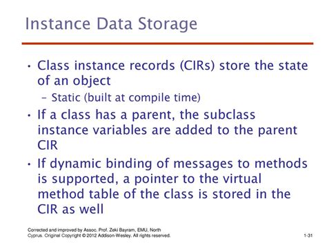 support for object oriented programming ppt download