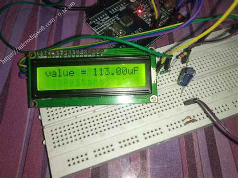 Arduino Based Capacitance Meter