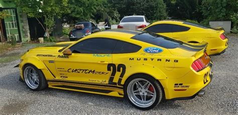 머스탱 50 Gt 바디킷 휠 오버휀다 작업 커스텀스토리 바디켓and에어댐