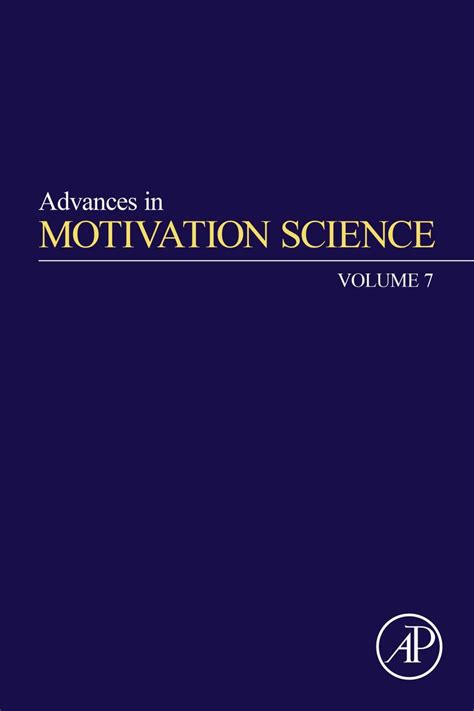 Advances In Motivation Science 1st Edition Premiumjs Store