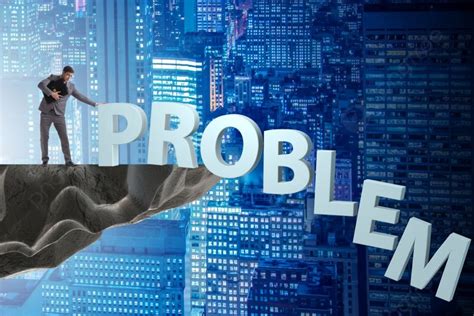 The Businessman In Problem Solving Concept Businessman In Problem