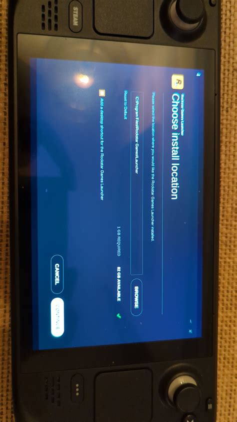 Where Do I Install This R Steamdeck