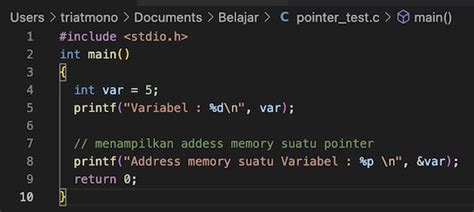 Dasar Dasar Programming Bermain Dengan Pointers Dalam Bahasa C 37 ‹ Rudi Triatmono