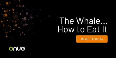 the whale…how to eat it onug onug