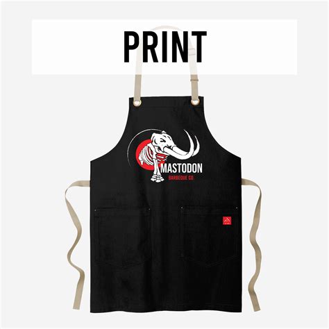 Customized Pitmaster Heavy Canvas Apron West Coast Pitmasters