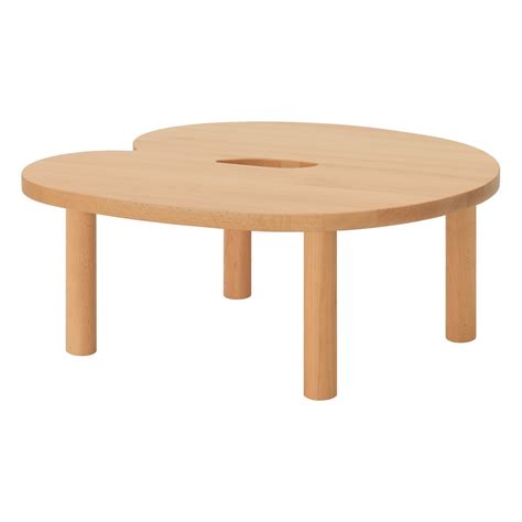 Hem Worm Coffee Table Round Beech Beech Finnish Design Shop