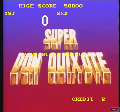 Super Don Quix Ote For Daphne The Video Games Museum