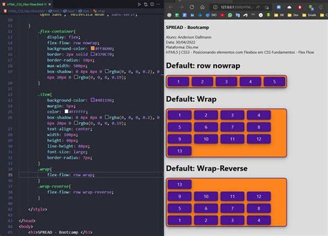 SPREAD P002 HTML CSS Flex Direction Html At Master Andersondallmann SPREAD P002 GitHub