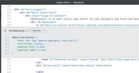 31歳男子の育児ログ Html Css Javascript エディタのbracketsがすごく便利