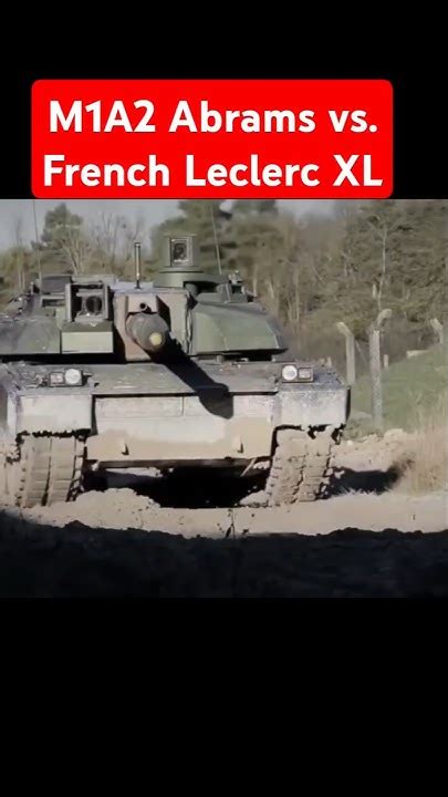 M1a2 Abrams Vs French Leclerc Xl Youtube