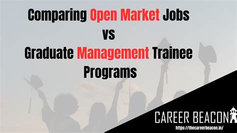 Open Market Jobs Vs Graduate Management Trainee Programs
