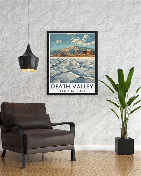 Death Valley National Park Prints Badwater Basin Travel Posters Na