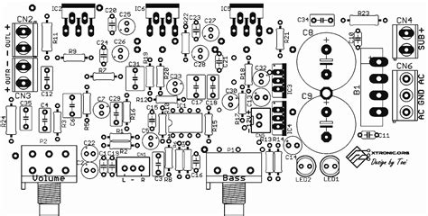 Tda2030 20w Amplifier Circuit Diagram
